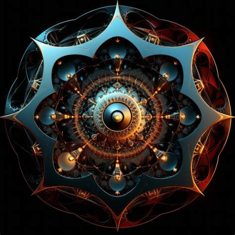 Premium Photo Exploring The Intricate Beauty Of Geometrical Fractal Patterns