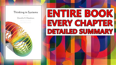 The Secret To Solving Complex Problems Thinking In Systems Book
