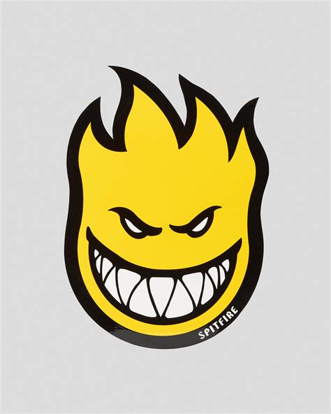 Shop Spitfire Fireball Large Sticker In Assorted Fast Shipping And Easy