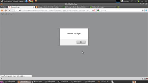 Nonoscript Bypassing Noscripts Xss Filters Via Error Basd Sqli