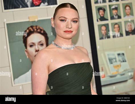 Mia Threapleton Attends The Focus Features Premiere Of The Phoenician Scheme At Jazz At