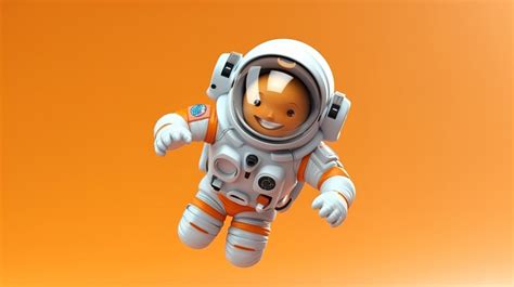 Astronaut Cartoon Lively In 3d Backgrounds  Free Download Pikbest