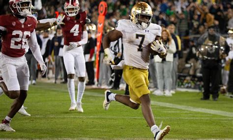 2024 Nfl Draft Notre Dame Rb Audric Estime Scouting