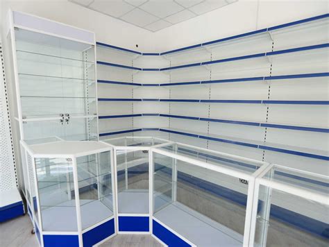 Прилавок торговый из профиля и стекла, Акция витрина aspr: 42 999 тг ...