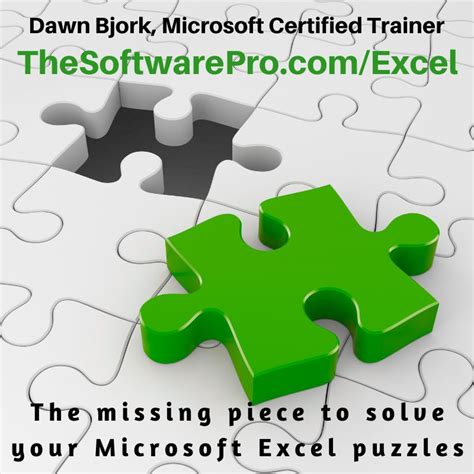 Dawn Bjork Csp® Mct Cvp Mose On Linkedin Mct Csp Microsoftexcel