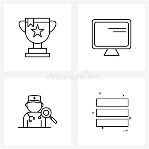 Un Health Computer Server Stock Vector Illustration Of Detected
