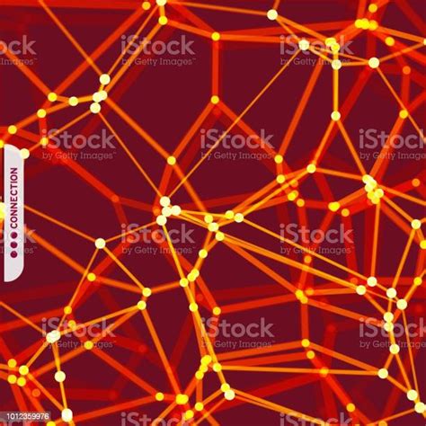 晶格結構科學或技術背景平面設計3d 網格表面抽象的向量圖向量圖形及更多connect The Dots 英文諺語圖片 Connect