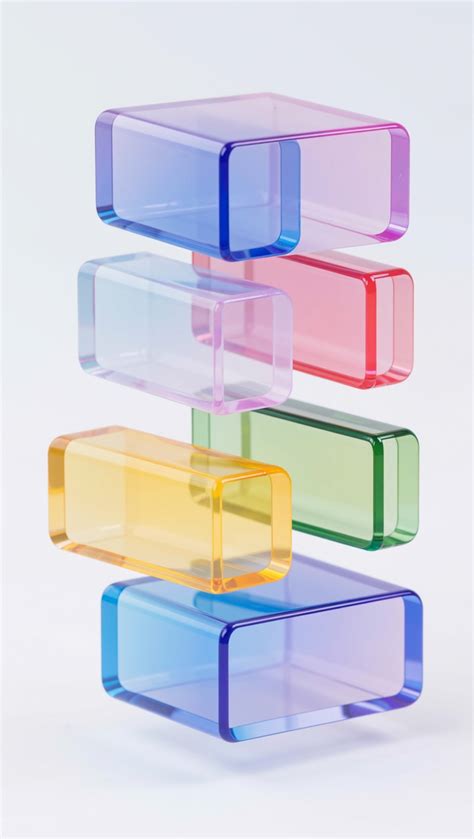 Free Translucent Color Blocks Photo Translucent Geometric Blocks Download At Stockcake