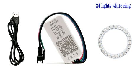 Ws2812b Led 8 16 24 35 45led Pixel Sp110e Kit Cont Vicedeal