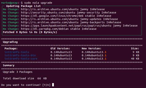 Nala Apt Frontend For Linux How To Install And Use It