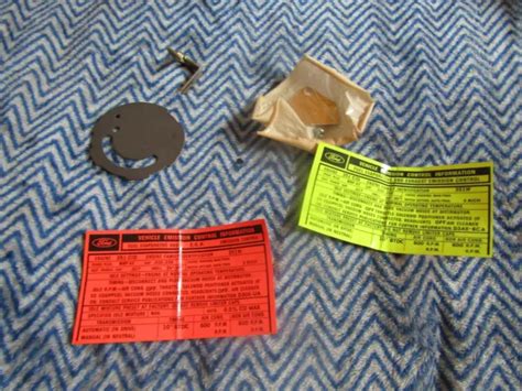 Nos Ford 351w 351 Windsor Model 2100d 2bbl Carburetor Emissions Calib