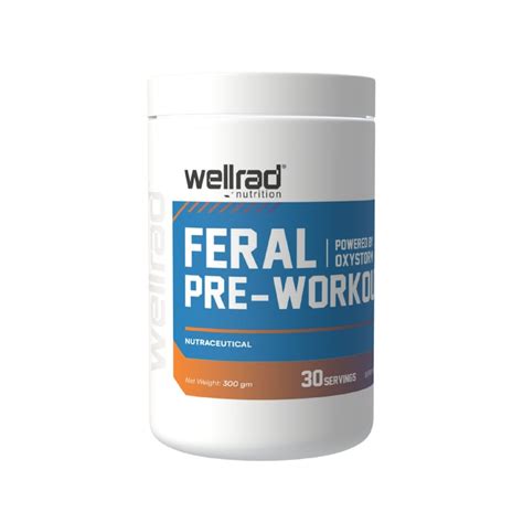 Feral Pre Workout Wellrad Nutrition