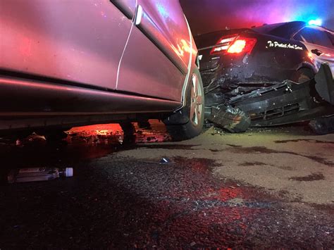 Columbus Patrol Car Struck By Alleged Drunk Driver While Officer