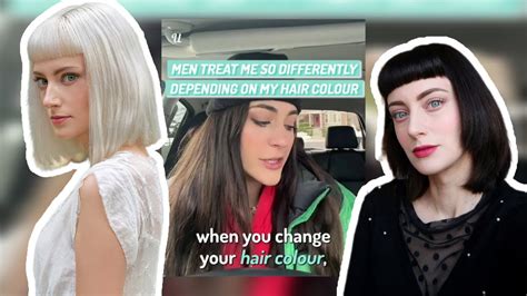 How People Treat You Different As A Blonde Vs Brunette Youtube