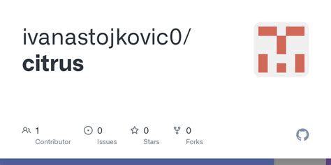 github ivanastojkovic0 citrus