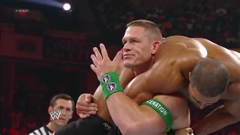 John Cena Vs David Otunga Raw May 21 2012 Youtube