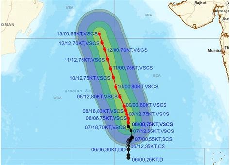 Very Severe Cyclonic Storm Biparjoy To Intensify Move Northwards Imd