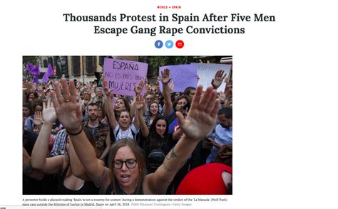 La Sentencia De La Manada En El Punto De Mira Internacional ¿el