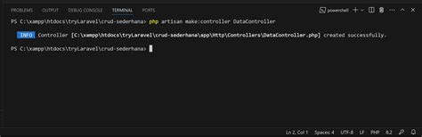 mengambil dan menampilkan data dari mysql dengan laravel 11 php v8 2 4
