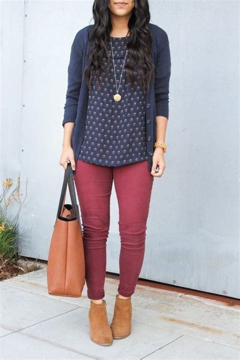 5 Put Together Casual Fall Looks - Putting Me Together | 1000 in 2020 | Blue blouse outfit ...