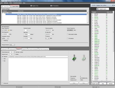 SmartRF Studio Exporting Register Other Wireless Technologies Forum Other Wireless TI