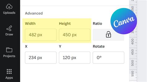 How To Resize Shapes To Exact Dimensions In Canva [updated] Youtube