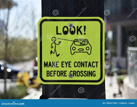 Make Eye Contact With Drivers
