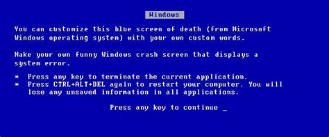Free Generator Plus Windows Blue Screen Error Generator