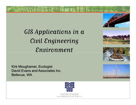 pdf gis applications in a civil engineering environmentcourses