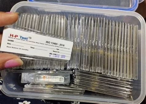 H Pylori Kit Rut Dry Test Kit Gastro Dry Test Kit For Testing