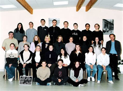 Photo De Classe Terminale Bac Pro Compta De LYCEE SIMONE DOUNON Copains D Avant