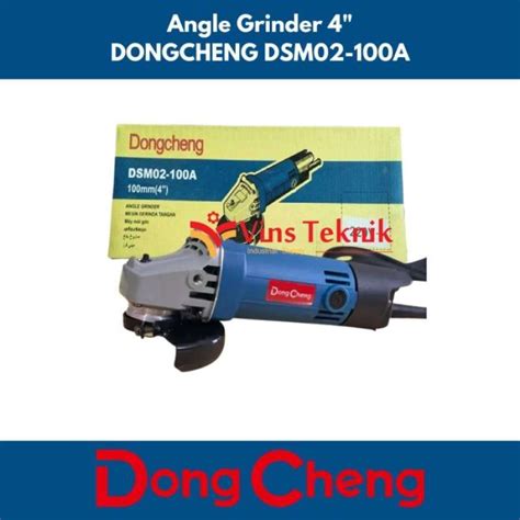 Promo Mesin Gerinda Tangan 4 DONGCHENG DSM02 100A Angle Grinder DSM 02