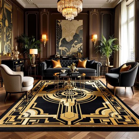 Art Deco Rugs Create Unique Designs With Ai