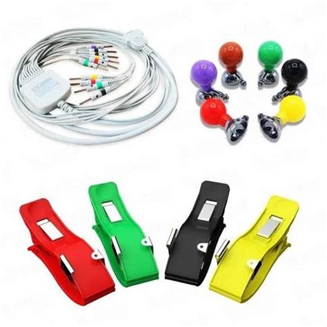 Lead Number 1 Adult Ecg Machine Cables For Hospital At ₹ 2500piece