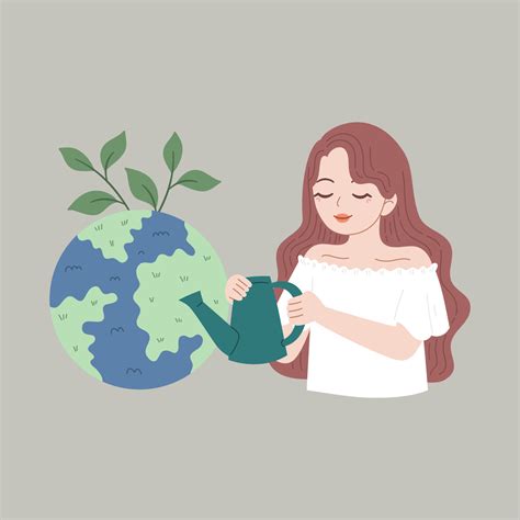 Save Earth Vector Flat Concept Illustration 24644356 Vector Art At Vecteezy