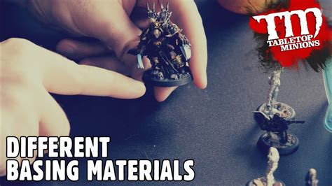 Different Basing Materials Youtube