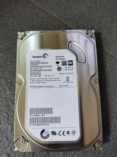 Seagate Barracuda Gb Computers Tech Parts Accessories Hard Disks Thumbdrives On