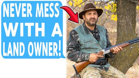 Karen Trespasses On My Property Claims She Owns My Land Meets My