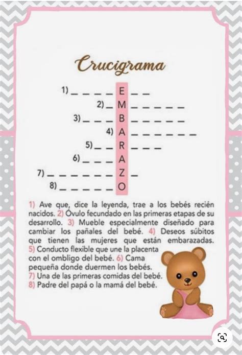 17 Juegos Para Baby Shower Para Imprimir Gratis Juegos De
