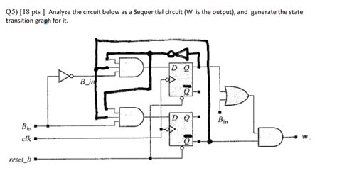 Solved Q5 18 Pts Analyze The Circuit Below As A Chegg Com