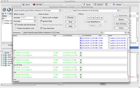 Crossftp The Best Cross Platform Ftp For Windows Linux And Mac