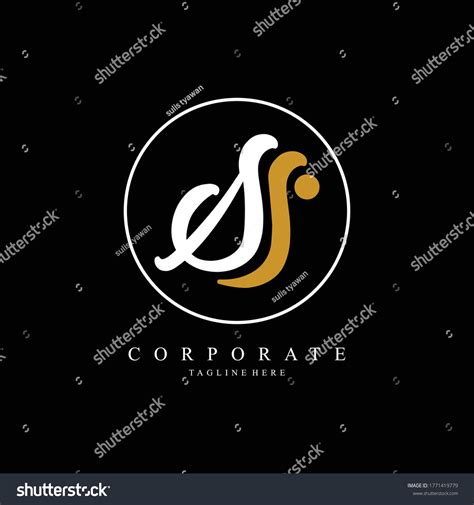 Ss Letter Logo Corporate Ss Letter Stock Vector Royalty Free