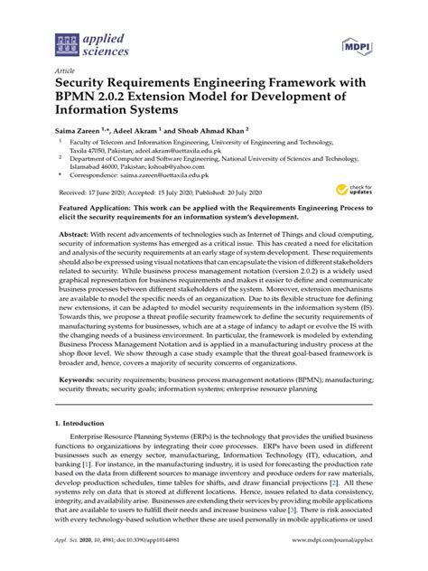 Security Requirements Engineering Framework Compressed Download Free