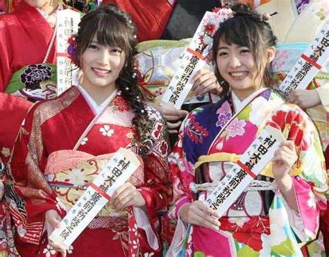 Akb48グループの新成人32人が1月：akb48グループ成人式2016 写真特集：時事ドットコム