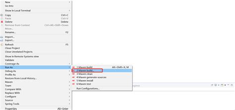 Eclipse集成maven打包时报错： Error Unknown Lifecycle Phase Mvn You Must Specify A Valid Lifecycle