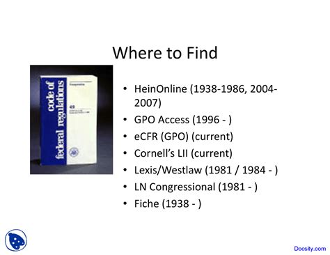 Heinonline Asset Managment Lecture Slides Docsity