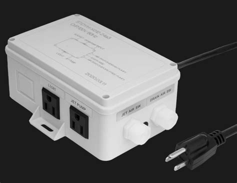 control box duo switch pedicure spa parts pedicure spa superstore