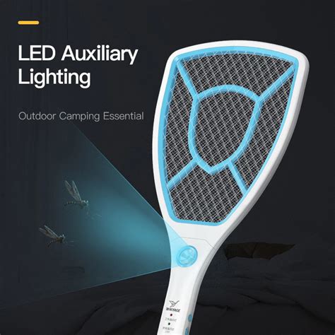 Yage Usb 전기 모기 찰싹 때림 구충제 버그 곤충 거부 살인자 해충 퇴치 라켓 트랩 안티 모기 비행 조명살충장치 Aliexpress