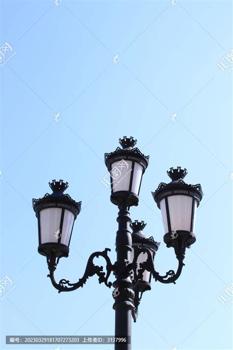 欧式路灯 主题乐园 旅游景点 摄影素材 汇图网www huitu