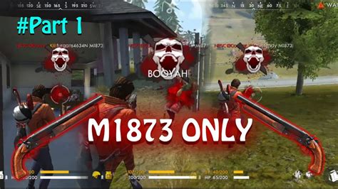 Challenge M1873 Only Part 1 Handgun Power Free Fire Battleground
